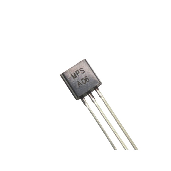 Transistor NPN MPSA06 A06 TO-92 - Componente Eletrônico | Shopee Brasil
