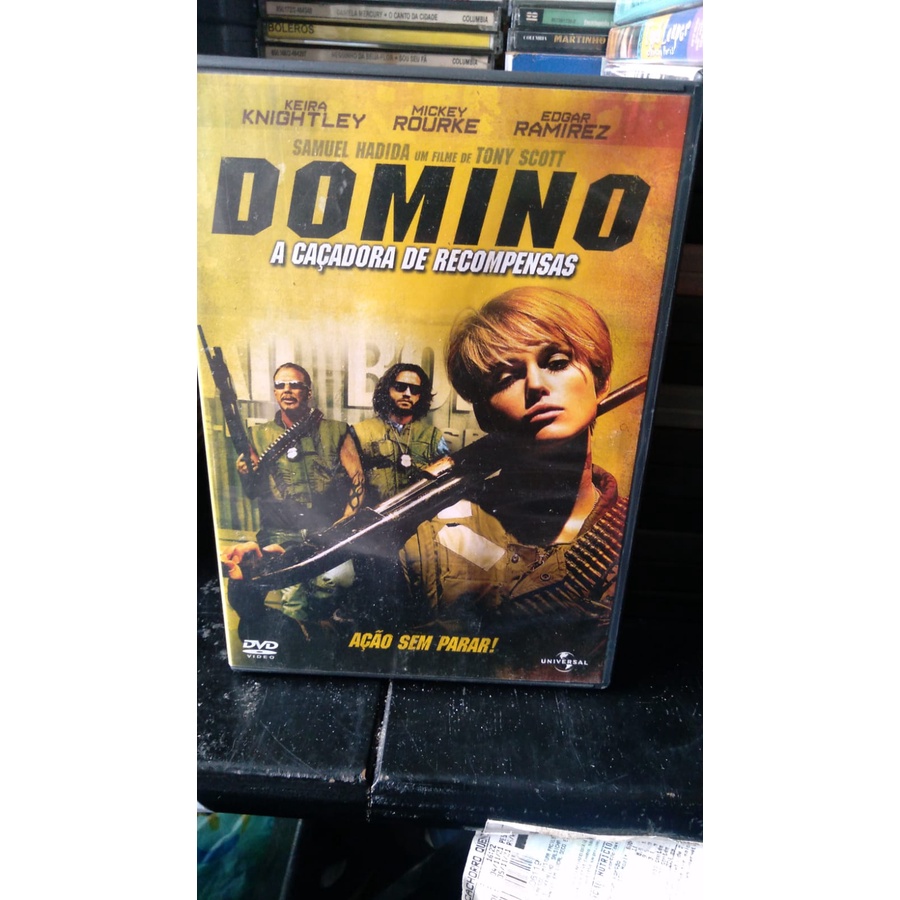DVD Domino A Caçadora de Recompensas(2004) | Shopee Brasil