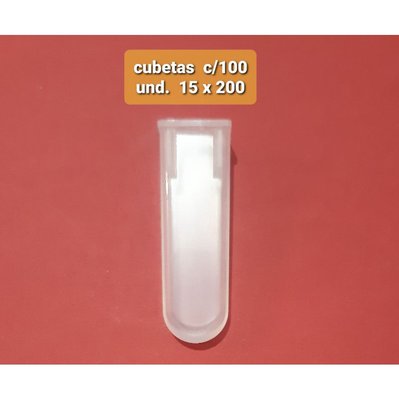 CUBETAS 15 X 200 C 100 UND Shopee Brasil