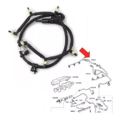 Mangueira Retorno Dos Bicos Land Rover Discovery 4 Lr013196 | Shopee Brasil