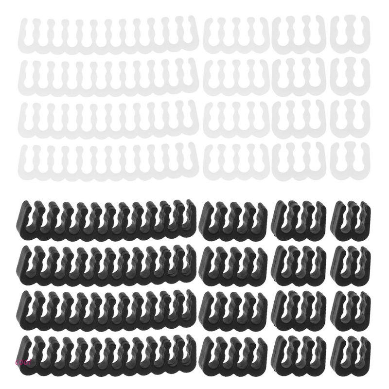 16Pcs/Set PP Comb Clamp Clip Dresser Para Cabos Alimentação PC 2,5-3 ...