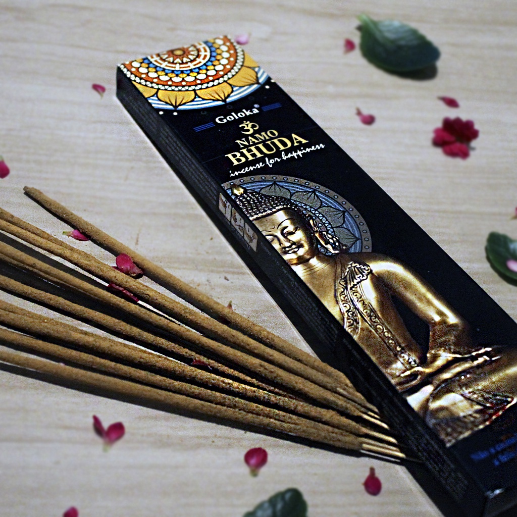 INCENSO IMPORTADO INDIANO ORIGINAL NATURAL VARETA GOLOKA MASSALA ...