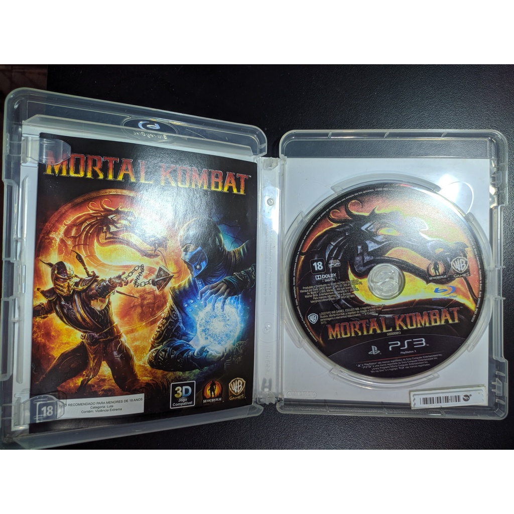 Mortal Kombat Komplate Edition Mk 9 Ps3 Fisico | Shopee Brasil