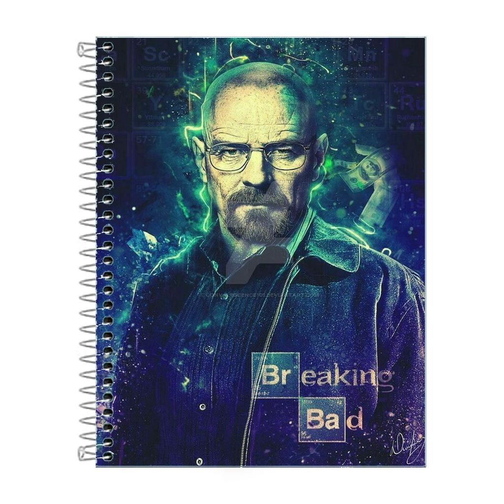 Caderno Breaking Bad10 Matéria Escolar 160 Fls | Shopee Brasil