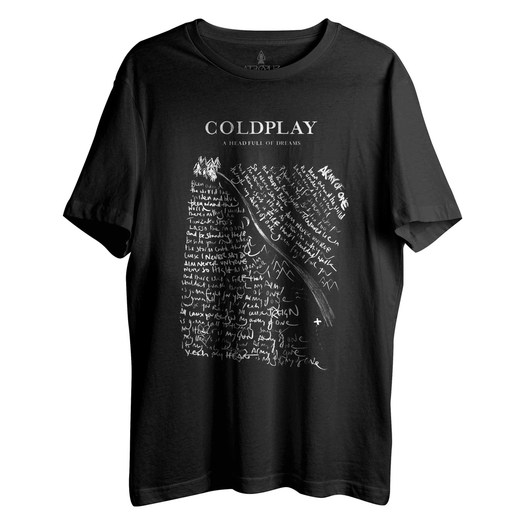 Camiseta Algodão Unissex Tshirt Coldplay Army Of One | Shopee Brasil