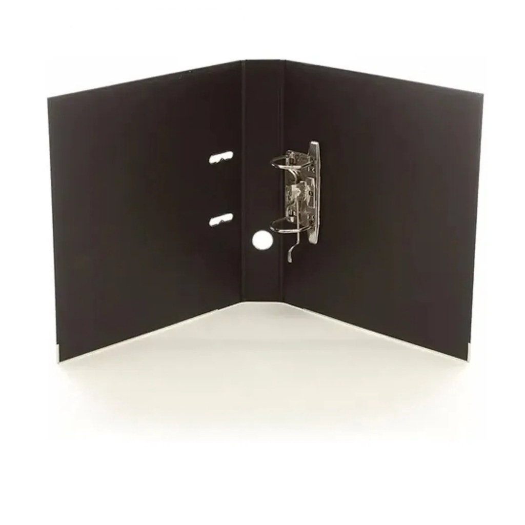 Kit 10 Pastas De Arquivo A/z A4 E Ofício Preta Com Lombada | Shopee Brasil