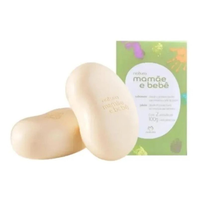 Sabonete em Barra MMBB - Mamãe e Bebê - 2 unidades de 100g cada ...