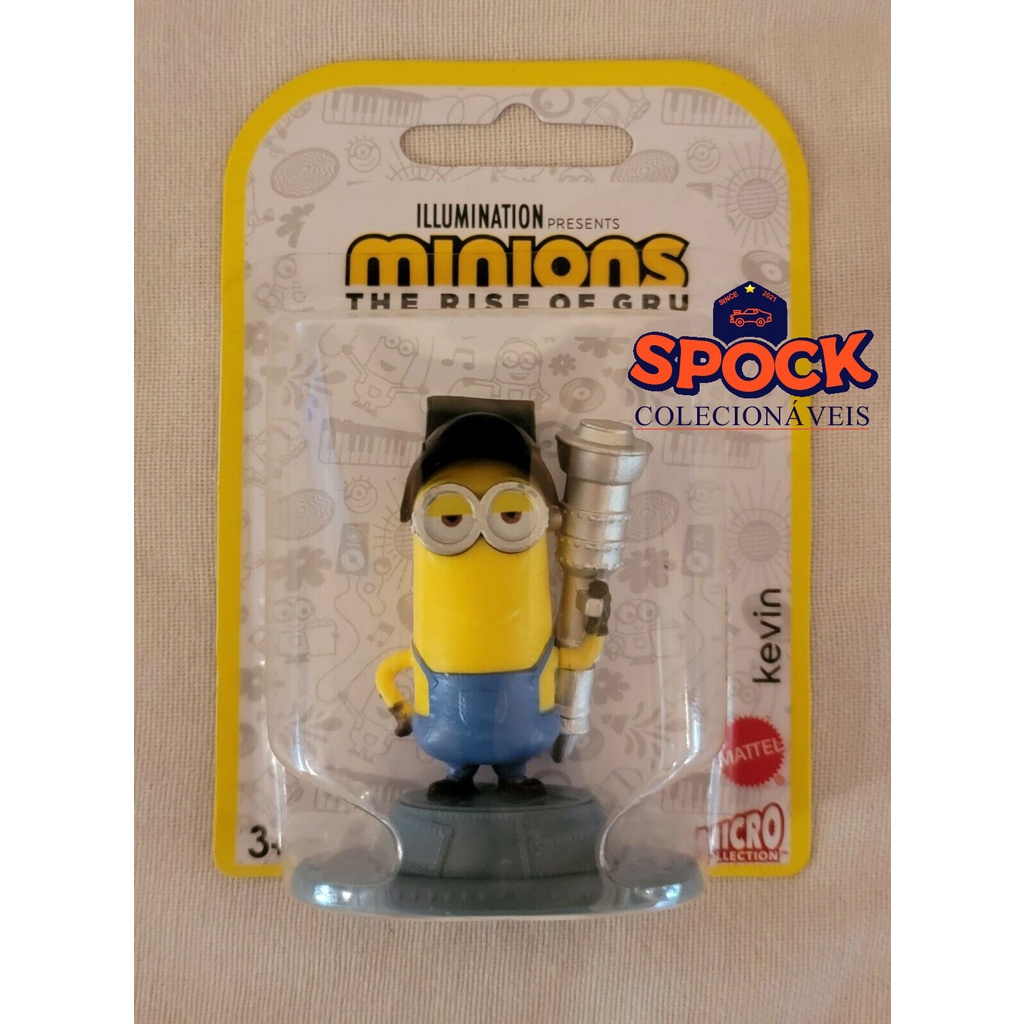 Micro Collection - Mattel - Minions - Kevin | Shopee Brasil