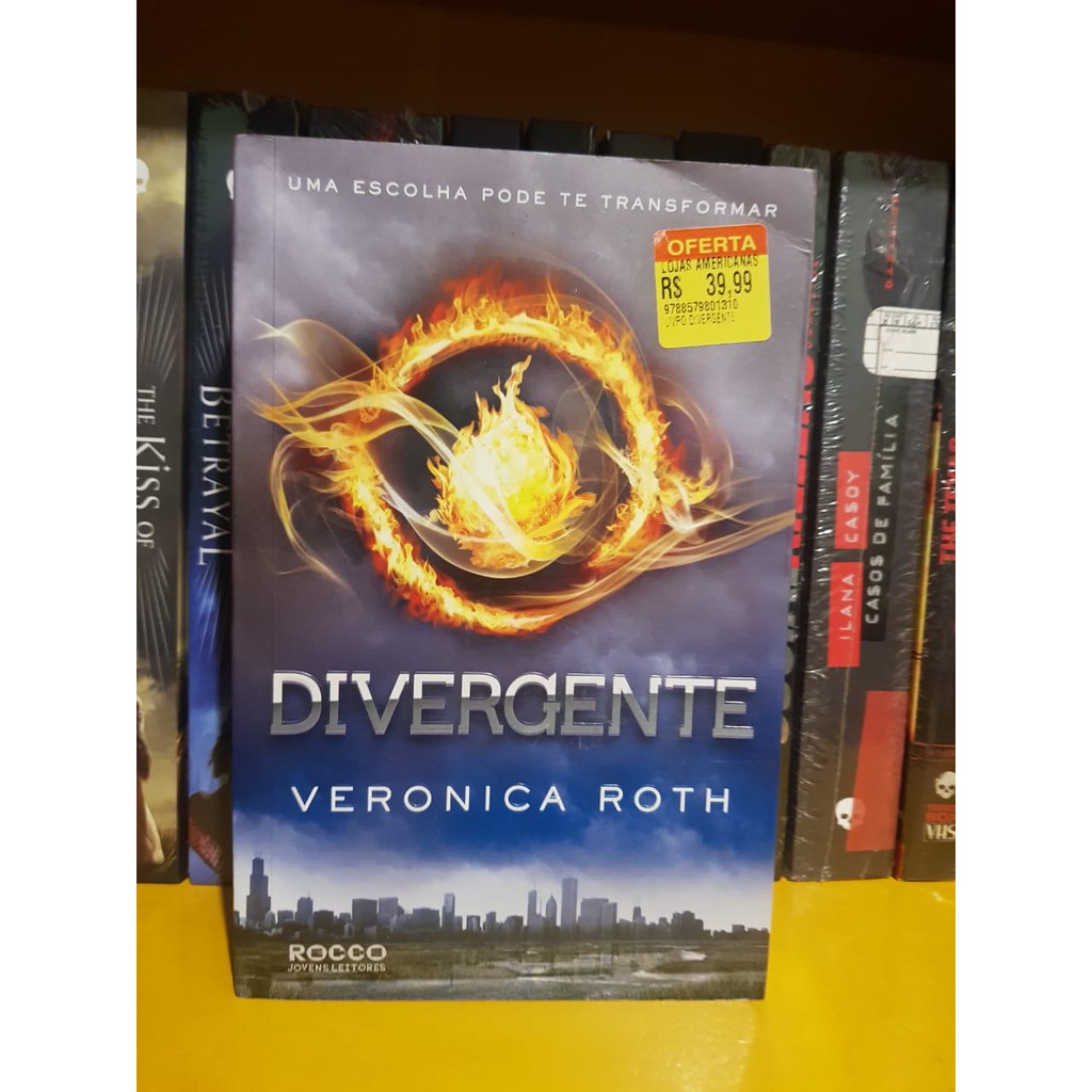 Livro Divergente, Uma Escolha Pode Te Transformar (Trilogia Divergente ...