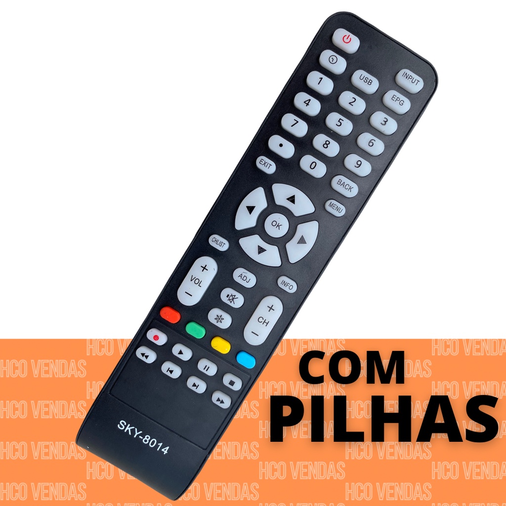 Controle Remoto Aoc Serve Todos Modelos Tv Lcd / Led | Shopee Brasil