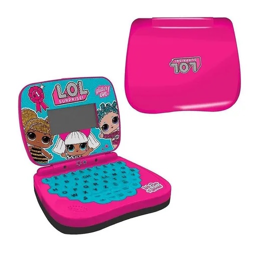 Laptop Infantil Musical LOL Surprise Bilíngue Inglês e Português Rosa ...