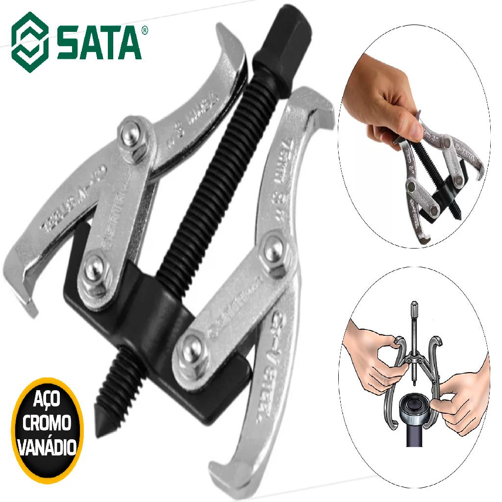 Saca Polia Rolamentos Em Aço 2 Garras Sata | Shopee Brasil