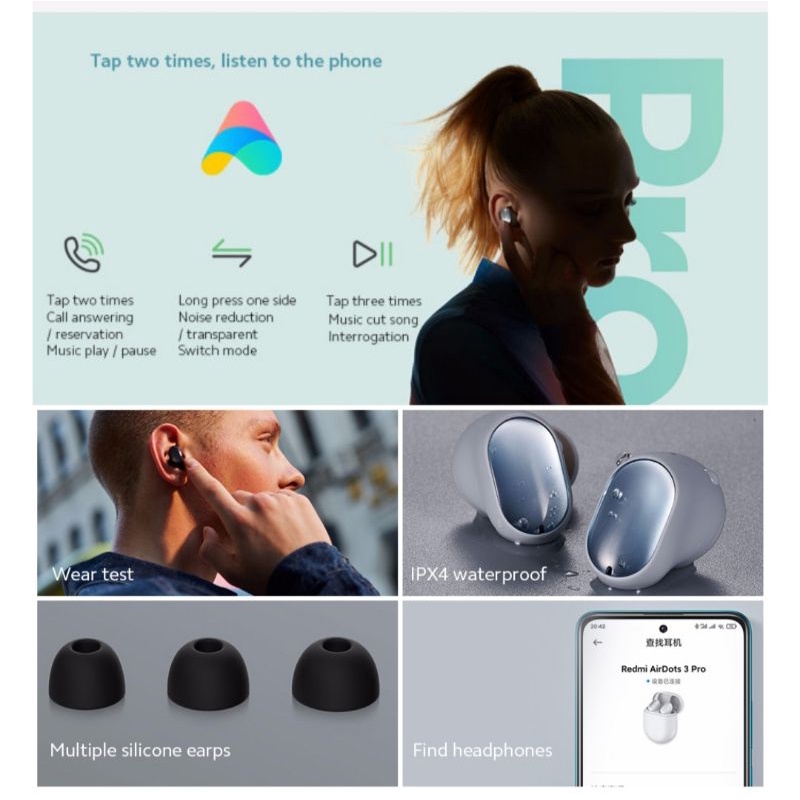 Xiaomi Air Dots 3 Pro | Shopee Brasil
