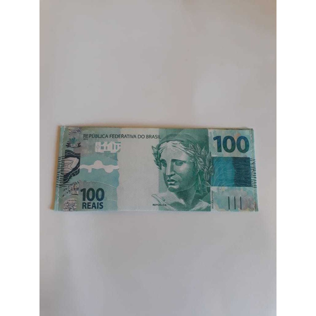 Carteira Nota 100 REAIS Executiva MASCULINA/FEMININA | Shopee Brasil