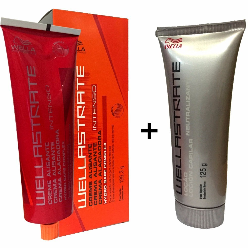 Wella Professionals Kit Wellastrate Cr Alisante Intenso 126,3g ...