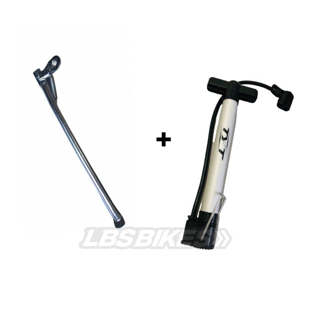 Descanso Lateral Sueco + Bomba de Encher Pneu de Bike | Shopee Brasil