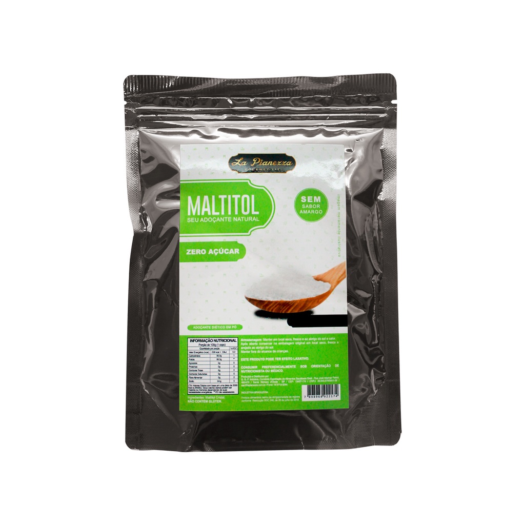 Maltitol Linha Industrial Econômico Natural La Pianezza 1kg | Shopee Brasil