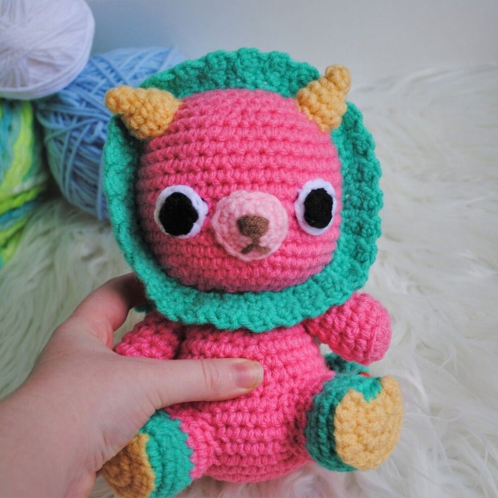 Mr. Chimera Spy x Family Amigurumi Anime Crochê Mangá Desenho | Shopee ...