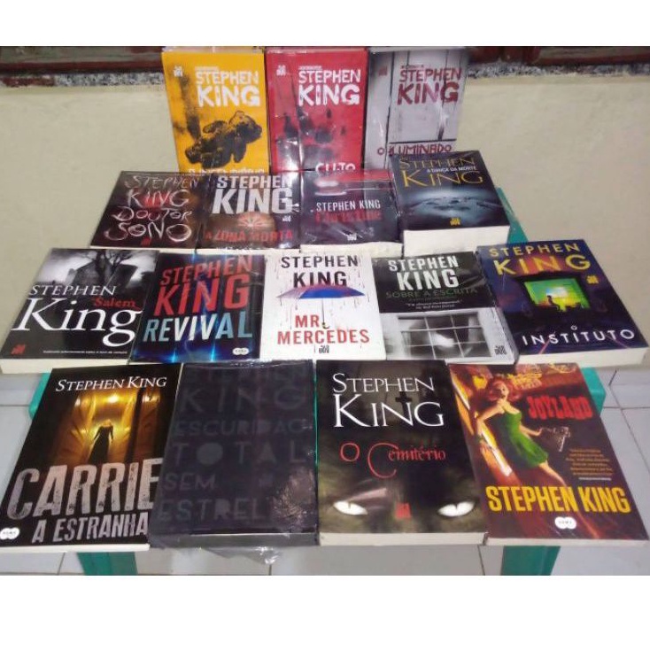 Livros Stephen King (Vários) | Shopee Brasil