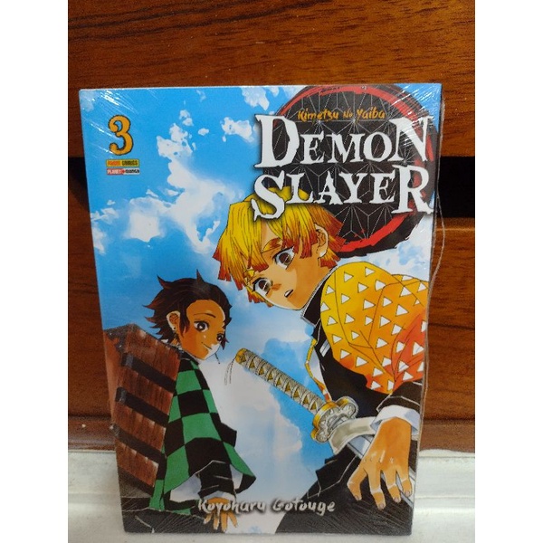 Demon Slayer Vol 3 (Lacrado) | Shopee Brasil
