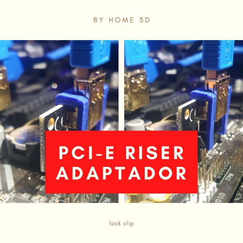 Clip Fixação Para Pci-e Riser 20 unidade. | Shopee Brasil