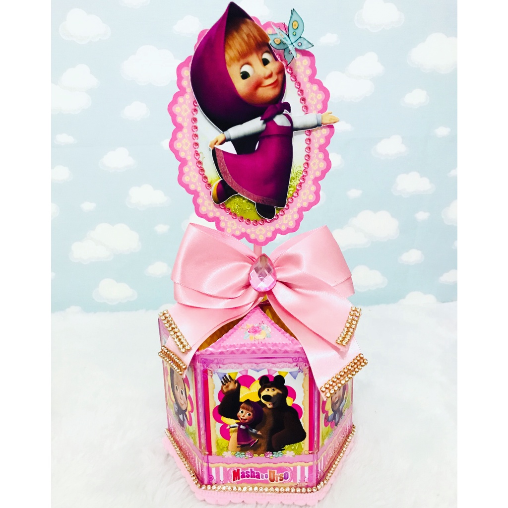 centro de mesa masha e o urso | Shopee Brasil