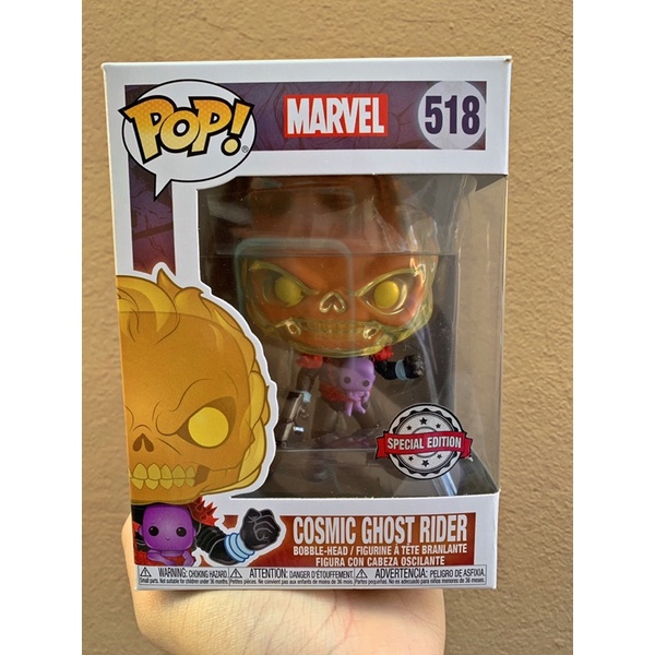 Funko pop! marvel- cosmic ghost rider #518 special edition | Shopee Brasil