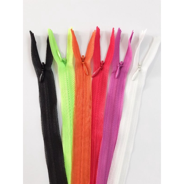 kit 10 unidades Ziper invisivel Tela YKK 40cm | Shopee Brasil