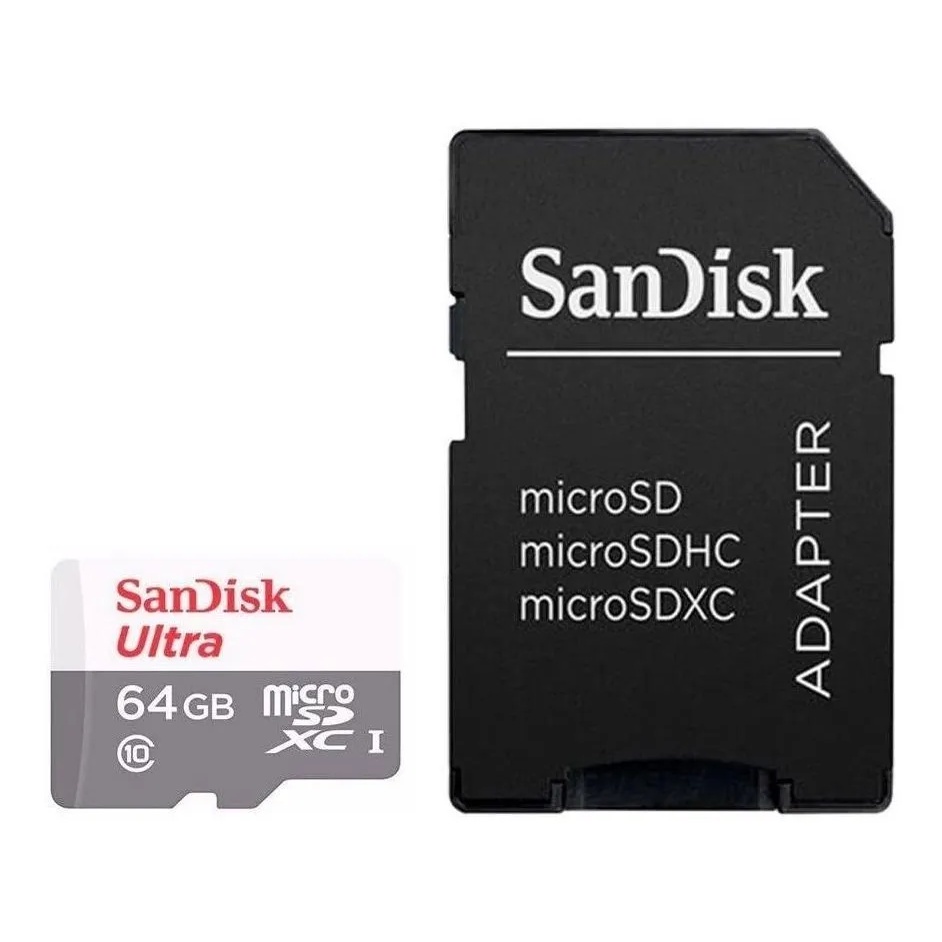 Cartão micro SD classe10 Ultra TF/chip de memória 64gb | Shopee Brasil