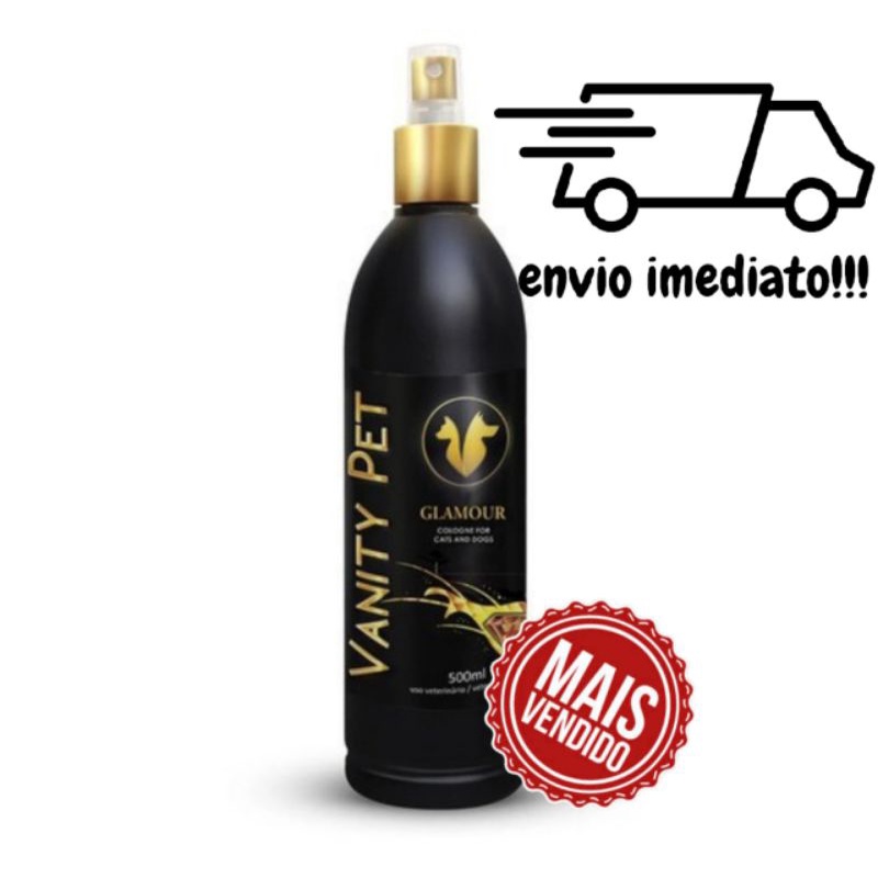Perfume Colônia Pet Vanity Pet Glamour Original 500ml | Shopee Brasil