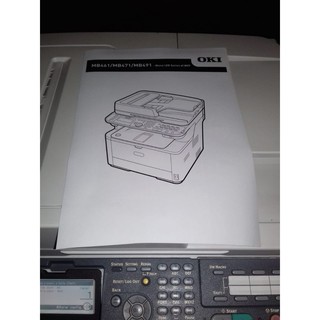 Impressora Multifuncional Oki MB491+ - Impressora - Copiadora Scanner ...