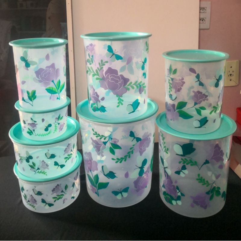 Kit Instantâneas ORIGINAL Tupperware 8 peças | Shopee Brasil