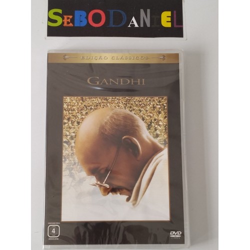 Dvd Gandhi - Ben Kingsley - Novo Original Lacrado | Shopee Brasil
