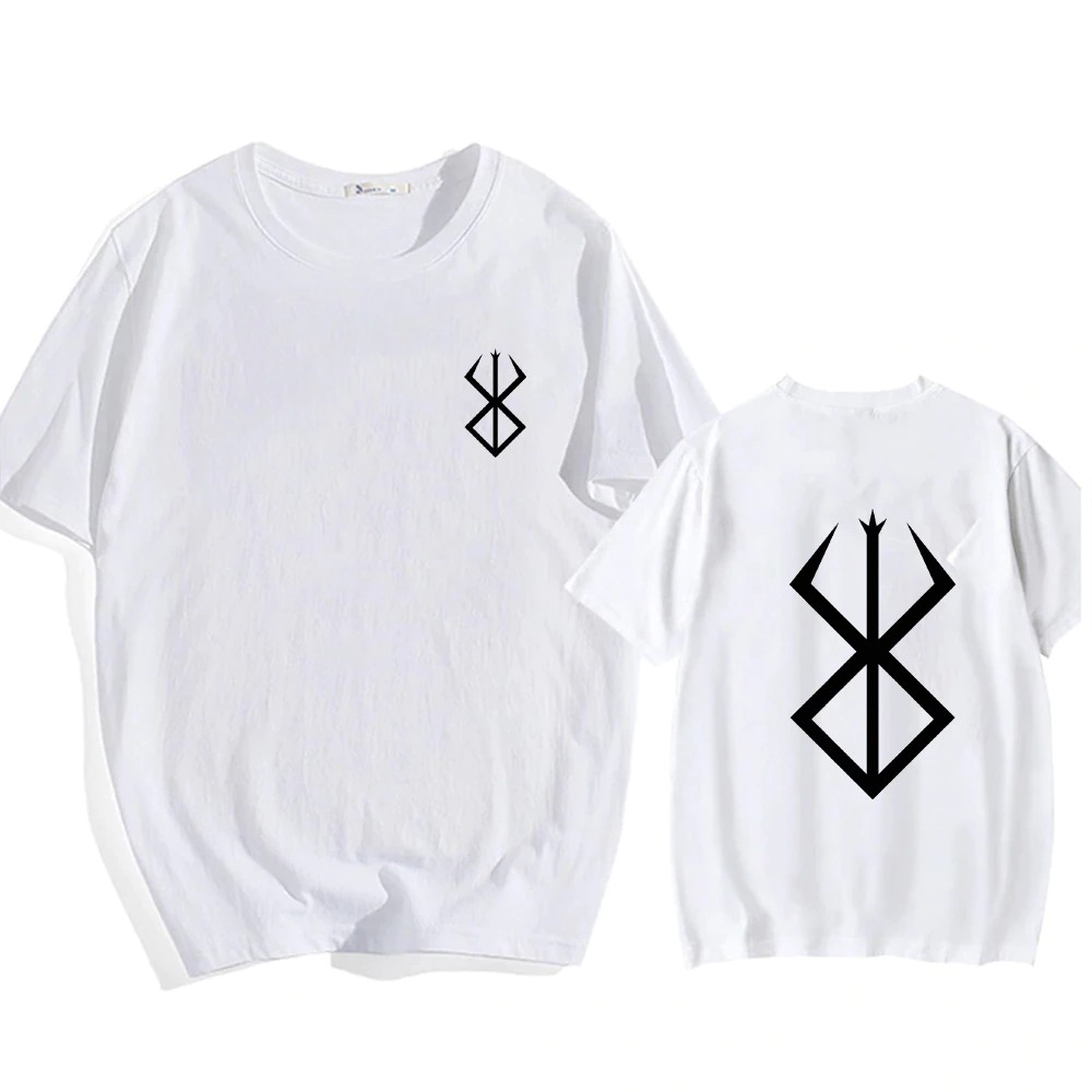 Camiseta Basica Camisa Algodao Simbolo Berserk Sacrificio Unissex ...