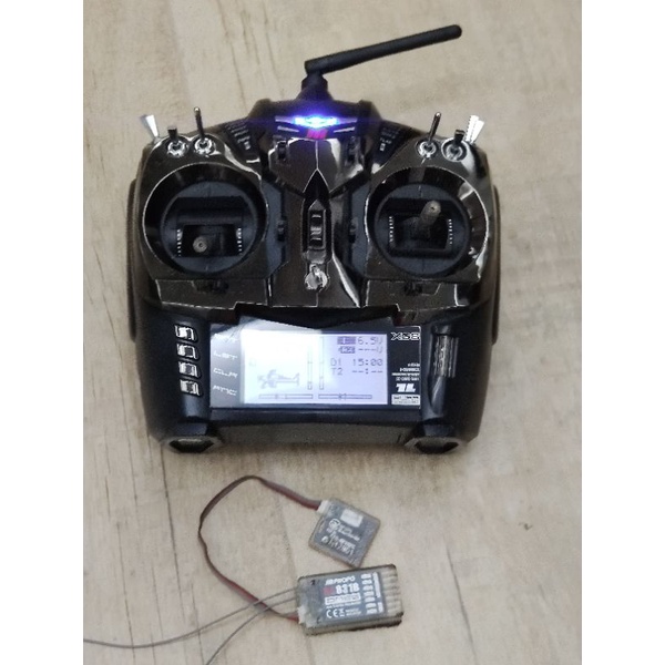 RADIO JR XG8 COM RECEPTOR 8ch ORIGINAL + BATERIA E CARREGADOR ...