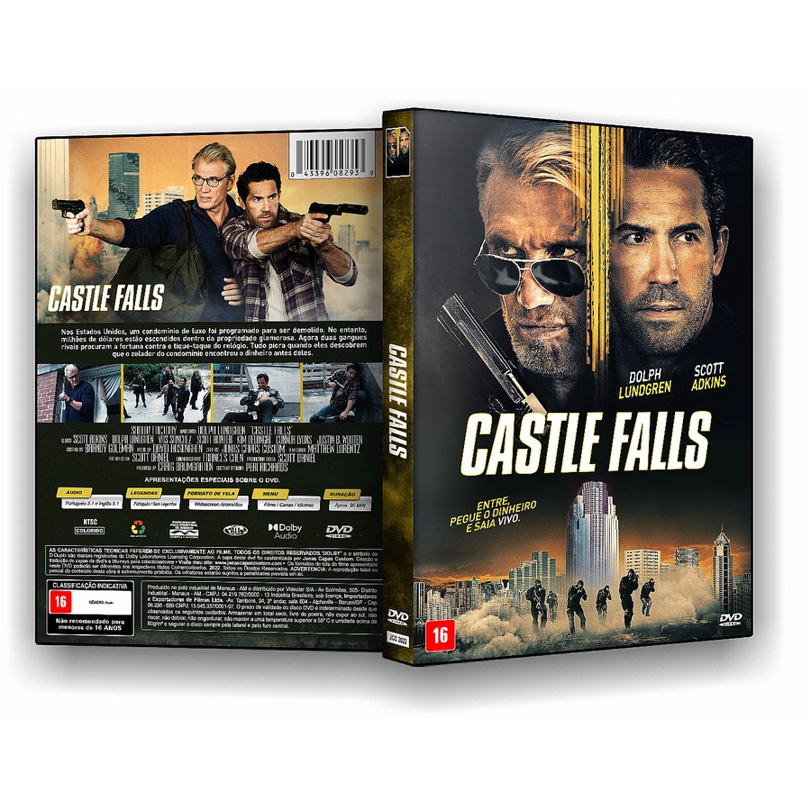 Dvd Castle Falls (2022) | Shopee Brasil