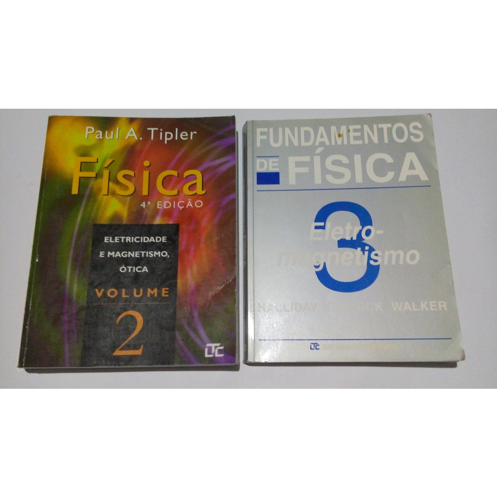 Física Vol. 1 2 e 3 - Paul Tipler Halliday Walker Regina | Shopee Brasil