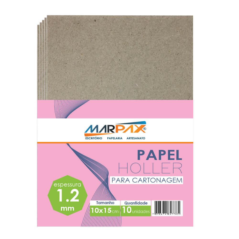 Papel Holler para cartonagem Marpax 1,2mm 10x15cm 10un | Shopee Brasil