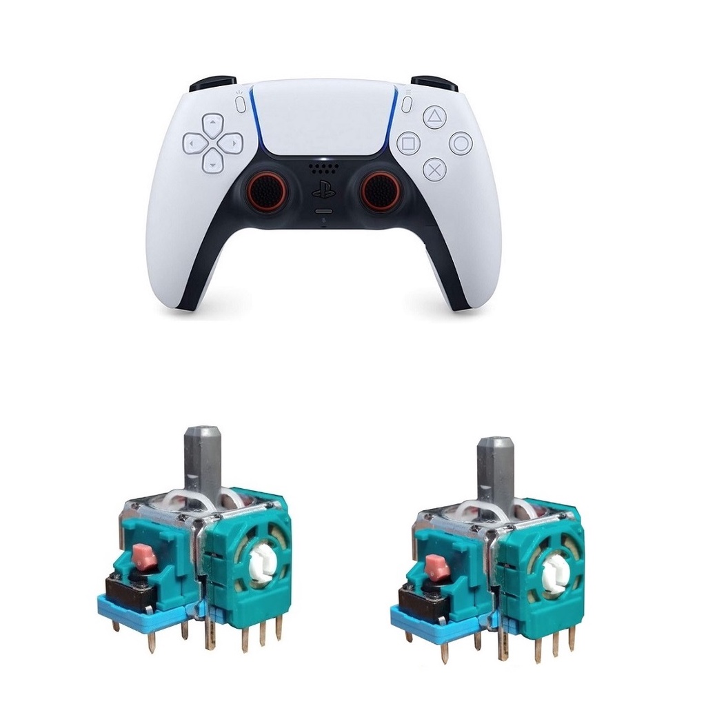 2 Botões Direcionais Controle Ps5 Dualsense + Chave + Espátula + Kit R2 ...