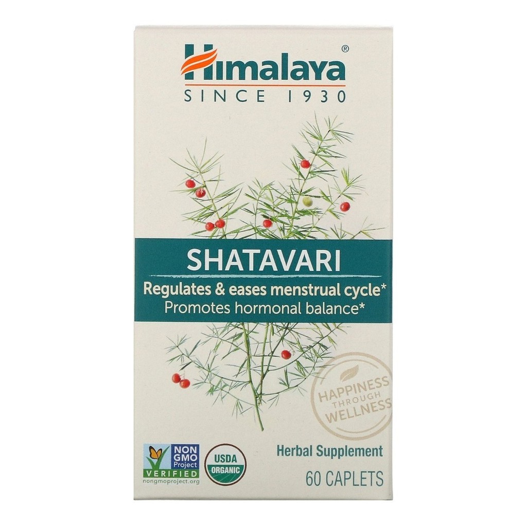 Himalaya Shatavari 60 Caps Regula E Alivia O Ciclo Menstrual Suplemento Fitoterapico | Shopee Brasil