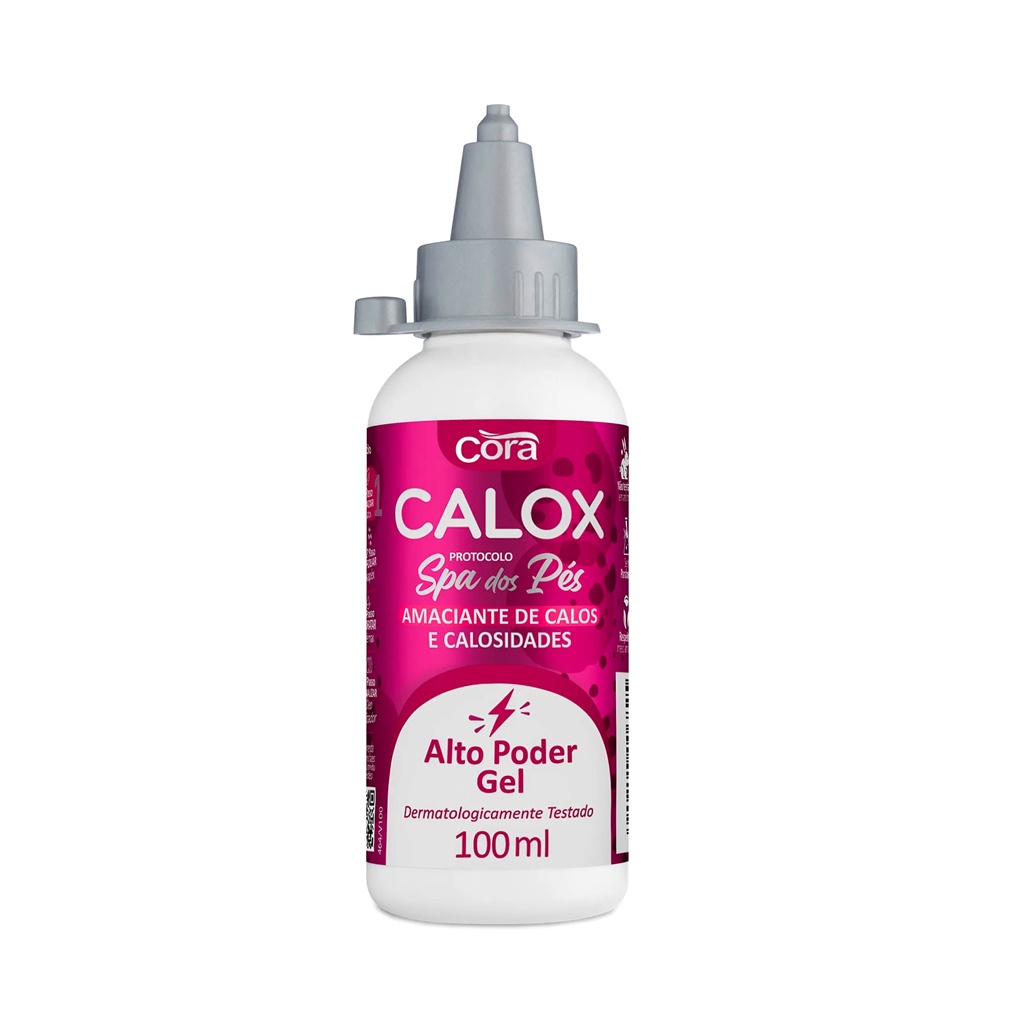 Spa dos Pés Calox Alto Poder Gel Aplicador 100ML | Shopee Brasil