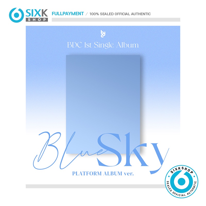 BDC - 1st Single Album Blue SKY (Platform ver) | Shopee Brasil