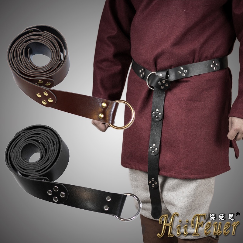Medieval Retro Belt Knight Stage Props | Shopee Brasil