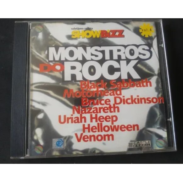 Cd Monstros Do Rock Vol 4 | Shopee Brasil