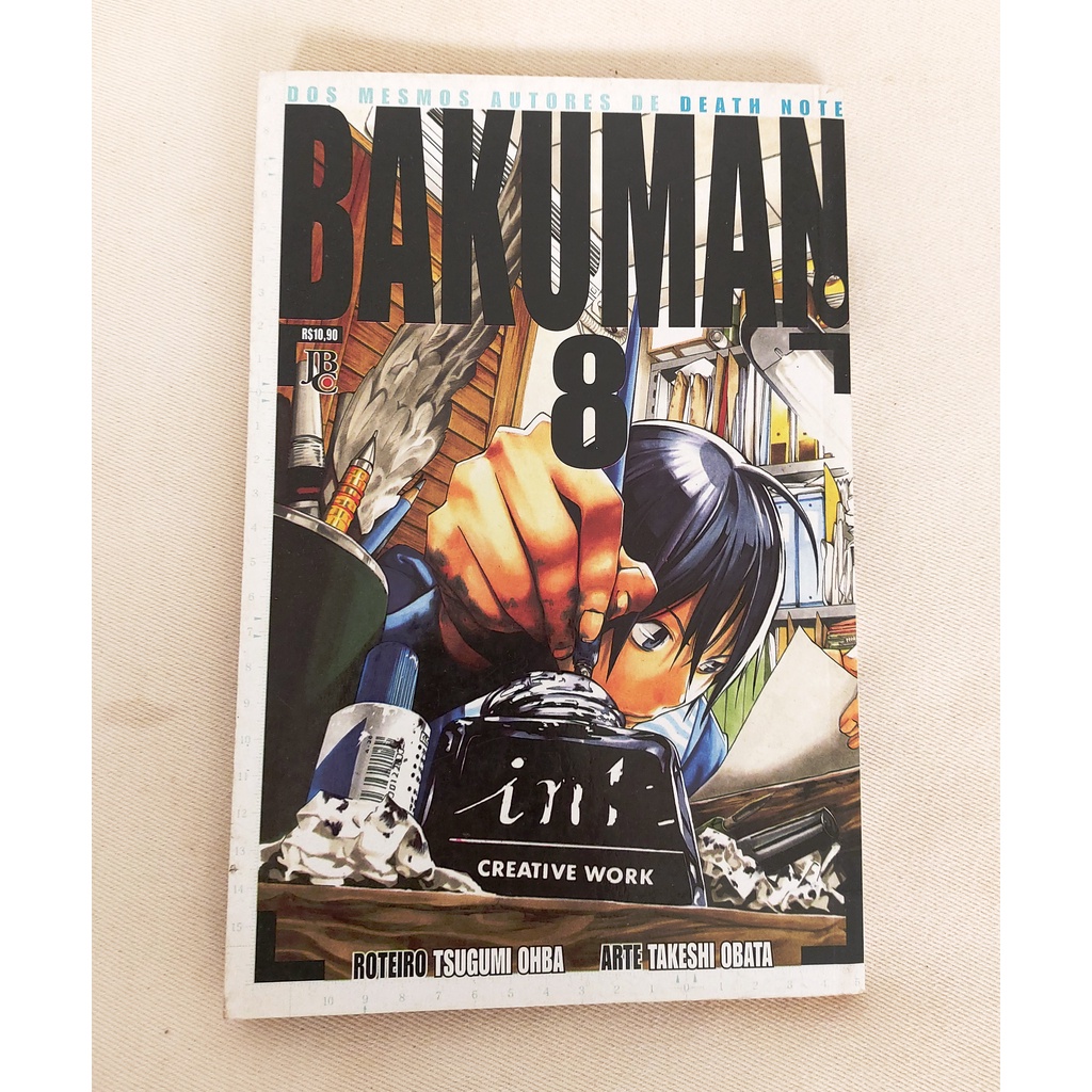 Mangá Bakuman Vol.08 | Shopee Brasil