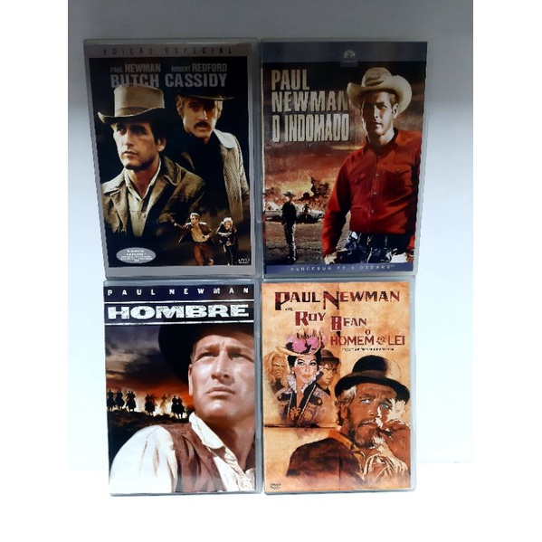 coleção em DVD do ator Paul Newman | Shopee Brasil