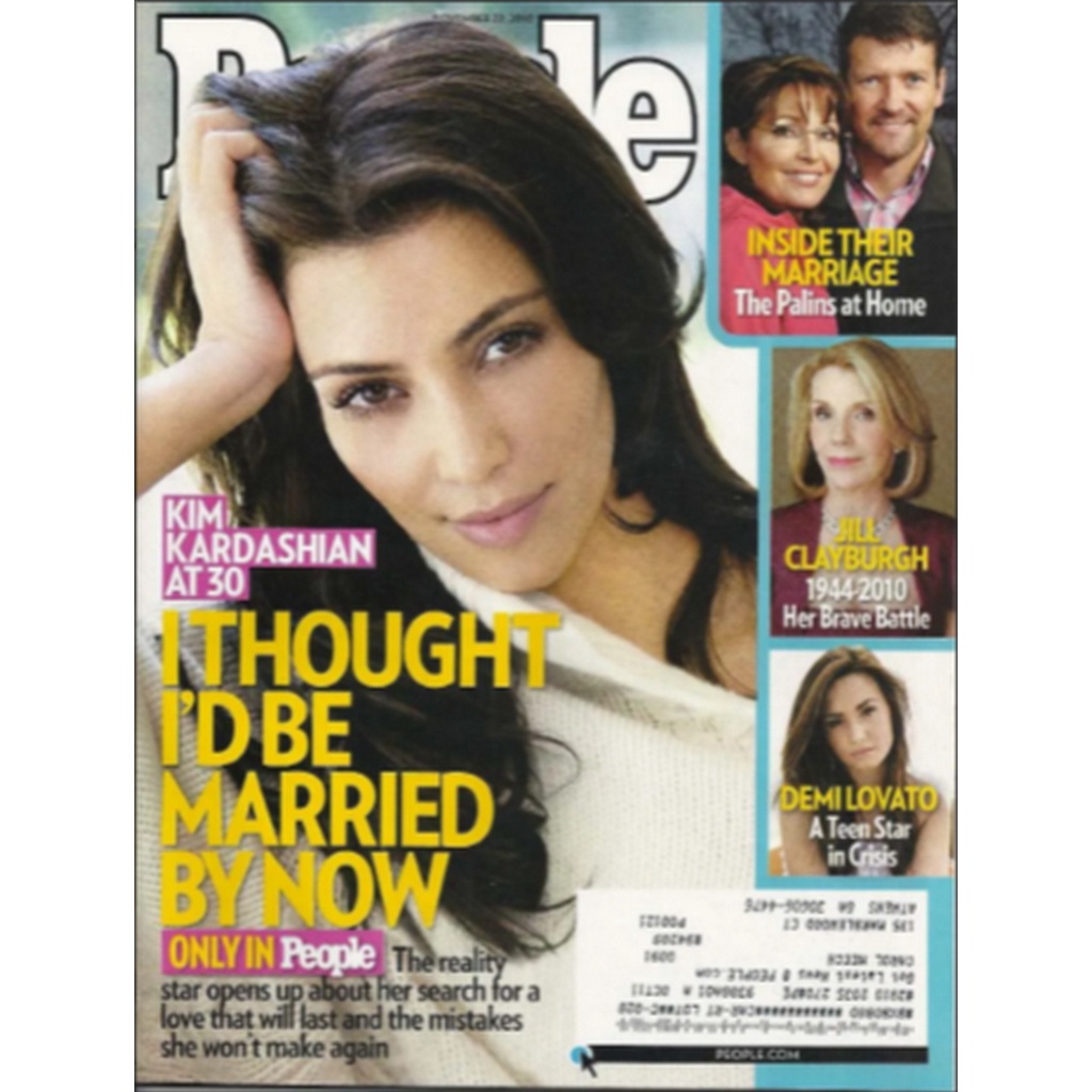 REVISTA PEOPLE, DE 22 DE NOVEMBRO DE 2010, COM KIM KARDASHIAN NA CAPA ...