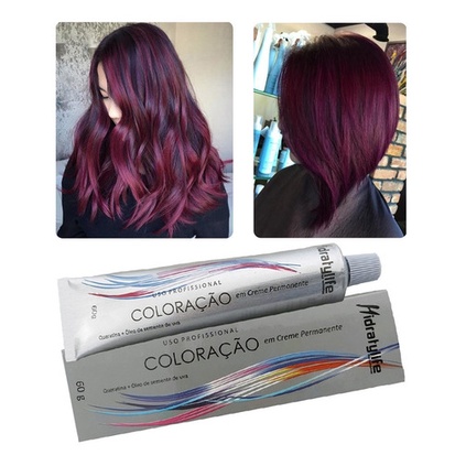 Tinta de cabelo MARSALA Tinta Marsala Tintura Marsala Cabelo marsala 77 ...