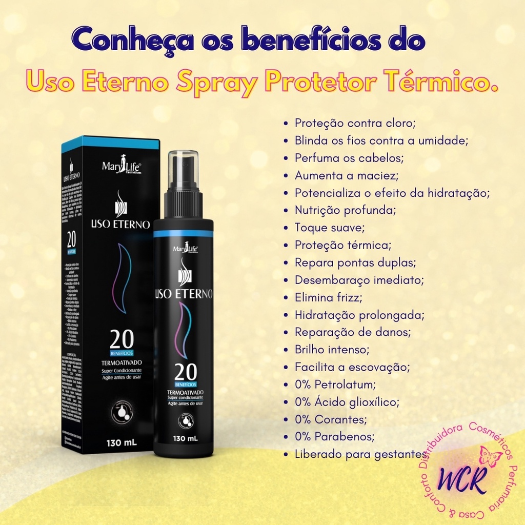 Kit Uso Eterno Spray Protetor Térmico ( 12 Unidades ) | Shopee Brasil