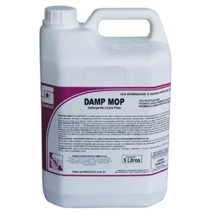 DETERGENTE PARA PISO DAMP MOP 5L - SPARTAN | Shopee Brasil